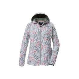 Killtec KOS 14 WMN SFTSHLL JCKT AOP in Gr&uuml;n2046 | Gr.: 36