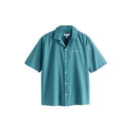 next Button Up Shirt 'Matisse' male size 5XL Cyan blue / Light blue / Yellow / Green