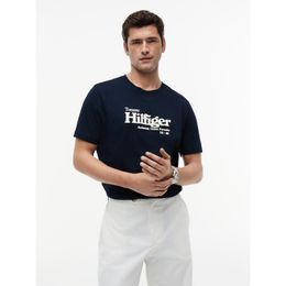 Tommy Hilfiger Herren T-Shirt &raquo;NAUTICAL CHEST GRAPHIC REGULAR&laquo; blau L