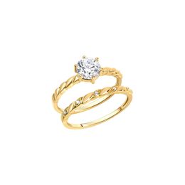 ZEEme Ring Damen Gr&ouml;&szlig;e 52 gold
