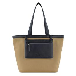 Bugatti Shopper 'Elena' Damen Gr&ouml;&szlig;e One Size camel / schwarz