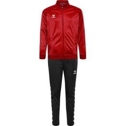 Hummel Trainingsanzug 'Playful' Jungen Gr&ouml;&szlig;e 152 blutrot / schwarz