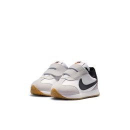 Nike Sportswear M&auml;dchen Sneaker "PACIFIC (TD)", Gr. 21wei&szlig;, schwarz, platinum tint, Leder, Textil, Schuhe, inspiriert vom Design des Nike Cortez,mit