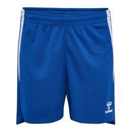 Hummel Sportshorts 'Lead 2.0' Damen Gr&ouml;&szlig;e S blau / wei&szlig;
