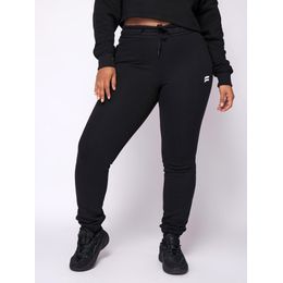 Fortex Fitness Workout Pants 'Essential Comfy Jogger' female size XXL Black