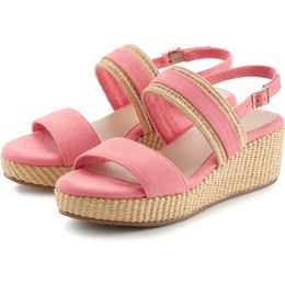 Damen Sandalette koralle Gr&ouml;&szlig;e 41