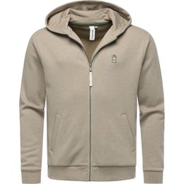 Ragwear Zip-Up Hoodie 'Natten Emb' male size S Green