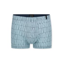 Schiesser Boxer shorts ' Long Life Soft ' male size S Light blue