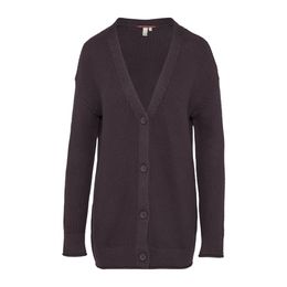 QS Knit Cardigan female size XS Aubergine