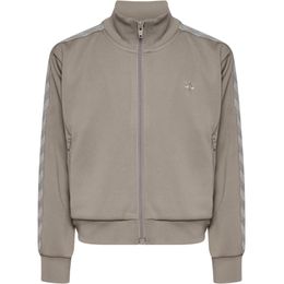 Hummel Sweatjacke M&auml;dchen Gr&ouml;&szlig;e 104 schlammfarben