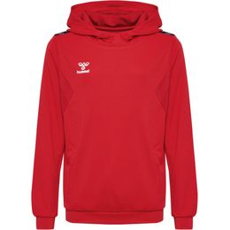 Hummel Sportsweatshirt 'Authentic' Jungen Gr&ouml;&szlig;e 164 rot / schwarz / wei&szlig;