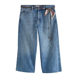 next Jeans Damen Gr&ouml;&szlig;e 43 blue denim / schoko / wei&szlig;