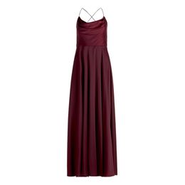 Vera Mont Abendkleid Damen Gr&ouml;&szlig;e 38 dunkelrot Sommerkleid