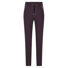 GOLDNER Pants female size 40 Aubergine