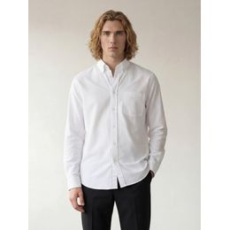 ARMIE Button Up Shirt 'The Johannes Oxford Shirt - White' male size XL White