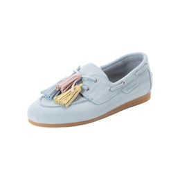 Tamaris Mokassin Damen Gr&ouml;&szlig;e 41 hellblau Sommerschuhe