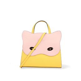 Gave Lux Handtasche Damen Gr&ouml;&szlig;e One Size gelb / hellpink