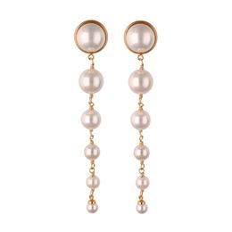 NAEMI Ohrringe Damen Gr&ouml;&szlig;e One Size gold / perlwei&szlig;