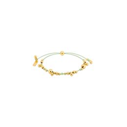 Leis Armband Damen Gr&ouml;&szlig;e One Size gelb / gr&uuml;n