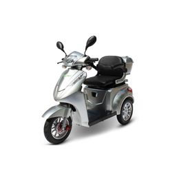 ECO ENGEL 501 Elektroroller, 25 km/h mit 30 Ah Li-Io Akku herausnehmbar, Silber