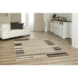 Peyer Syntex 1 Teppich Amber 149 Bord&uuml;re beige-gr&uuml;n 160/230 cm