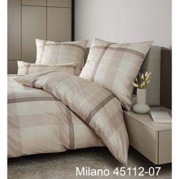 Janine Baumwoll Bettw&auml;sche Milano