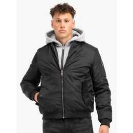 Lonsdale Herren Jacke mit Kapuze schmale Passform CLIFTON ALL SEASONS