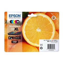 Epson C13T33574011 Multipack 33XL Claria Premium Ink Serie "Orange" 5 Farben