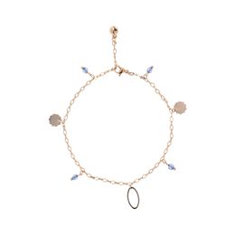 Gaya Armband Damen Gr&ouml;&szlig;e One Size blau / rostbraun
