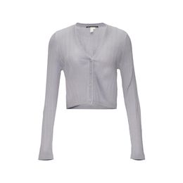 QS Knit Cardigan female size M Grey