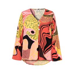 TATUUM Bluse 'Ganto' Damen Gr&ouml;&szlig;e S sand / altrosa / hellrot / schwarz
