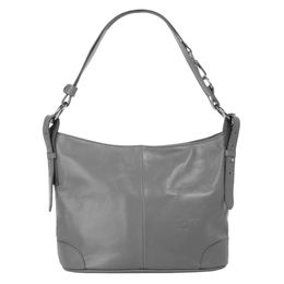 Samantha Look Schultertasche Damen Gr&ouml;&szlig;e One Size grau