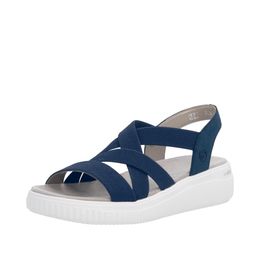 Remonte Sandals female size 44 Dark blue