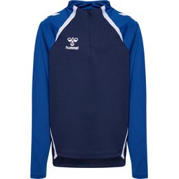 Hummel Athletic Sweatshirt 'Lead 2.0' boy size 128 Navy / Sapphire / White