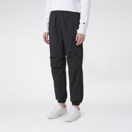Champion Jungen Trainingshose "SPORTWEAR CUFFED PANTS Loose Fit Nylon"nbk, Gr. L, Obermaterial: 100% Polyamid, Hosen, f&uuml;r Kinder, mit Cuffed-Design,