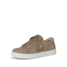 Spieth & Wensky Spieth & Wensky Sneaker 'Femmy' Damen Gr&ouml;&szlig;e 38 hellbraun / schwarz Sommerschuhe