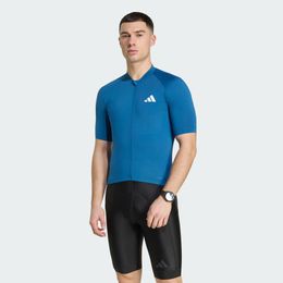 adidas Performance Funktionsshirt 'Essentials' Herren Gr&ouml;&szlig;e M kobaltblau / wei&szlig;