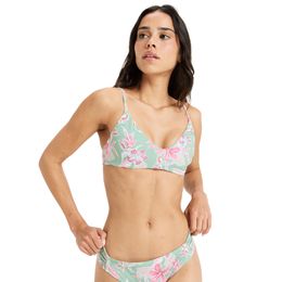 Roxy Bikinitop 'Injection Specialty' Damen Gr&ouml;&szlig;e 75 hellblau / hellgr&uuml;n / rosa / magenta