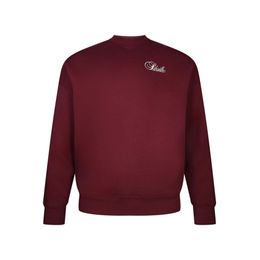 SikSilk Sweatshirt 'Essentials' Herren Gr&ouml;&szlig;e XS bordeaux