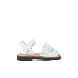 Pisamonas Sandale M&auml;dchen Gr&ouml;&szlig;e 22 wei&szlig;
