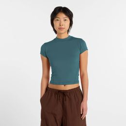 New Balance T-Shirt 'Define' Damen Gr&ouml;&szlig;e M petrol
