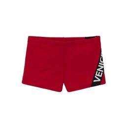 Venice Beach Boxer-Badehose in rot | Gr.: 6