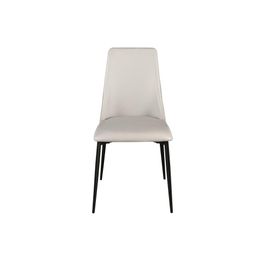 Angel Cerd&aacute; Stuhl 4184 in Hellgrau/Schwarz &ndash; (B)46 x (H)88 x (T)58 cm | Gr.: onesize