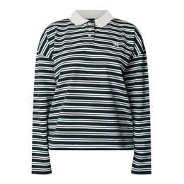 Good For Nothing Poloshirt Damen Gr&ouml;&szlig;e XS dunkelgr&uuml;n / wei&szlig;