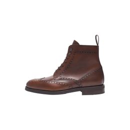 Henry Stevens Herren Schn&uuml;rboots "Winston FBDB2", Gr. 45, braun, Boxcalf, Schuhe