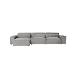 Beliani Modulsofa HELLNAR in Grau - (W) 364 x (H) 70 x (L) 176 cm rechtsseitig | Gr.: onesize