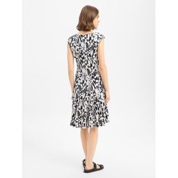 Ambiance Kleid in wei&szlig; marine - 0004 | Gr.: 40