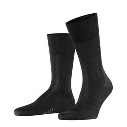 Falke Damen Socken "Tiago", Gr. 41, grau, Obermaterial: 93% Baumwolle CO. 5% Polyamid PA. 2% Elasthan EL., glatt, Socken