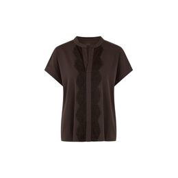 Marc Cain COLLECTIONS T-Shirt in schoko | Gr.: 42