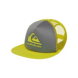 Quiksilver Jungen Trucker Cap "Foamslayer", gelb, Kunstfaser, Caps